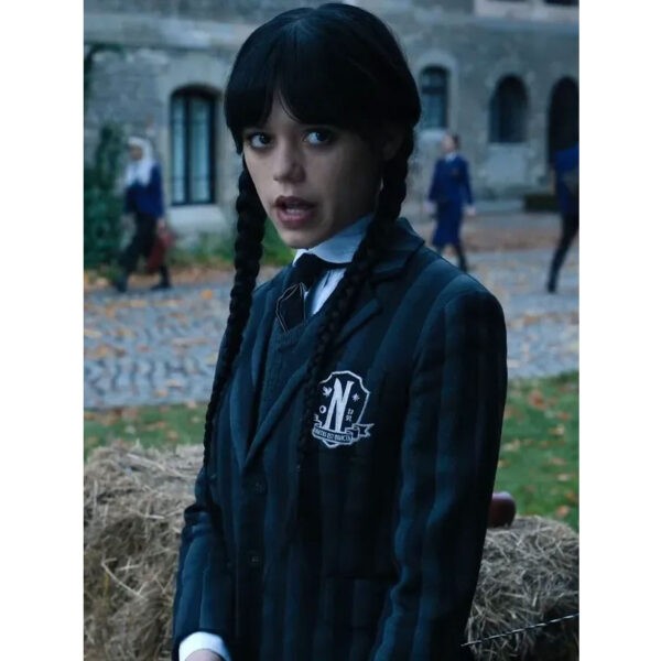 Wednesday Addams Jenna Ortega Nevermore Academy Uniform Suit