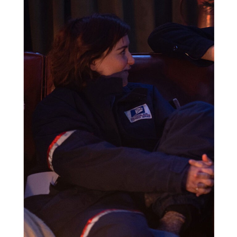 Cecily Werewolves Within Milana Vayntrub Blue Jacket